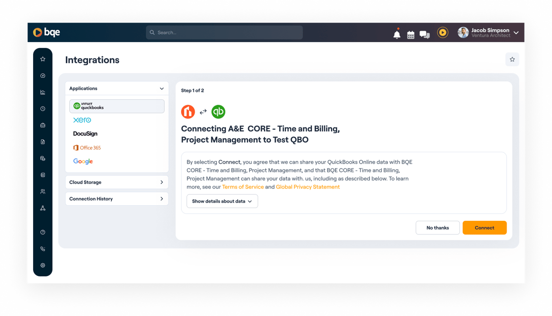 BQE CORE Integrations - Over 100 Pre-built Integrations