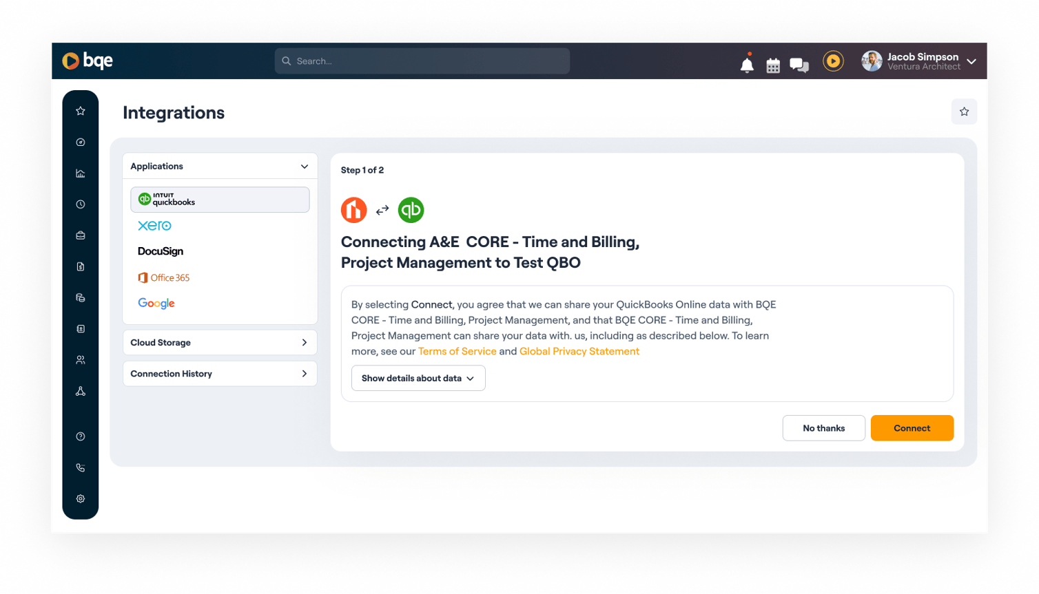 BQE CORE Integrations - Over 100 Pre-built Integrations