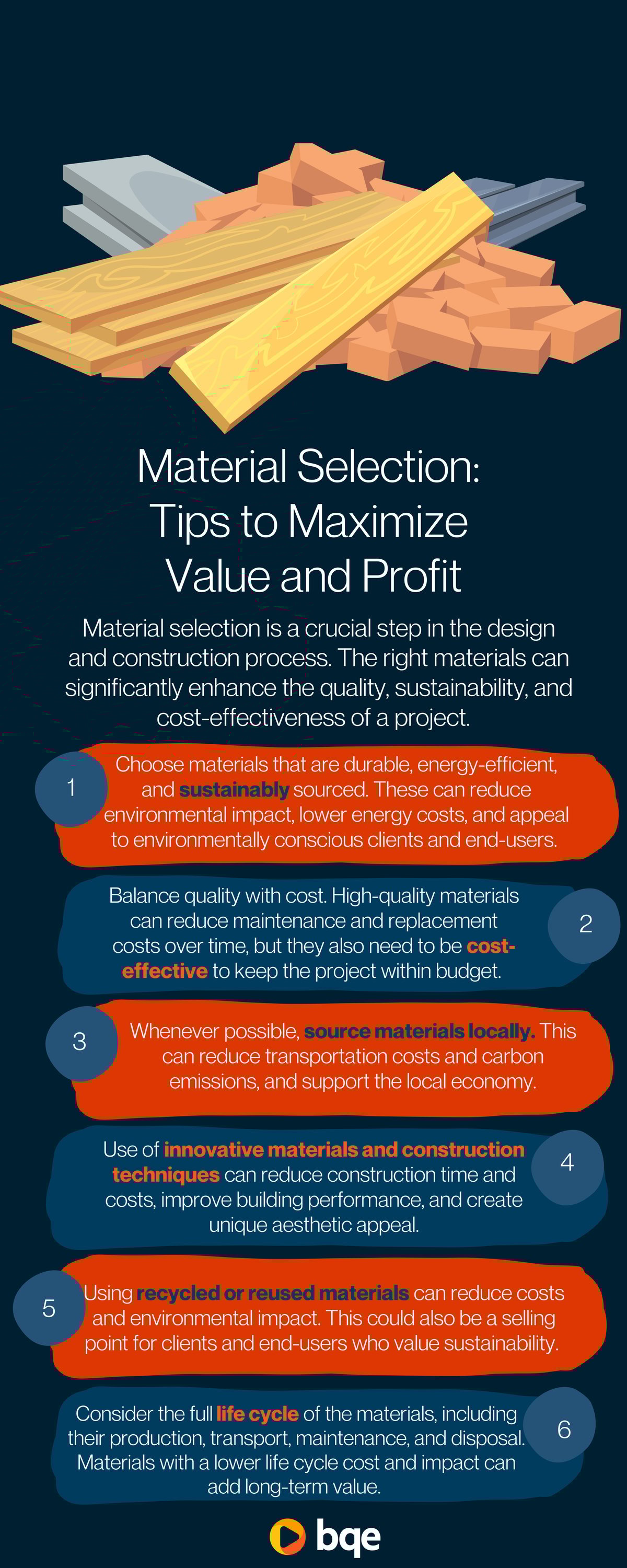 Material Selection Tips to Maximize Value and Profit
