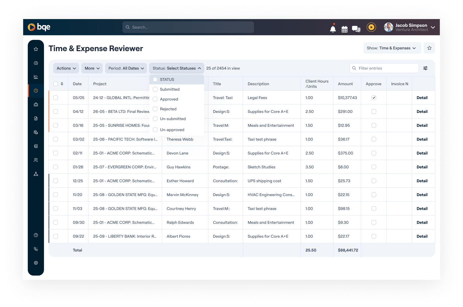 Time and Expense Tracking Software for Architects & Engineers