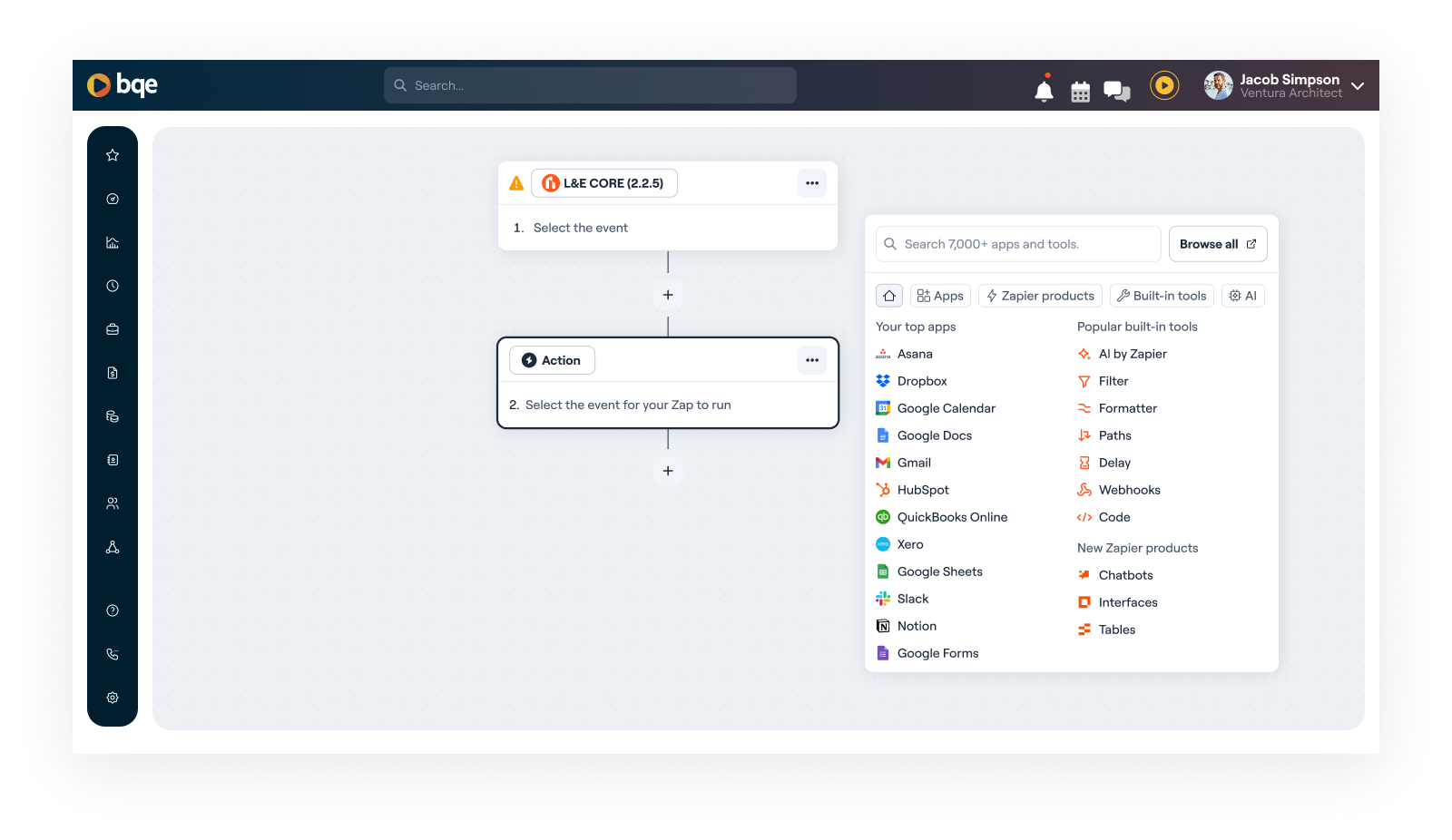 BQE CORE Integrations - Over 100 Pre-built Integrations